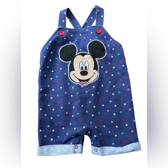 Disney | One Pieces | Disney Baby Mickey Mouse Overall 24m Dark Blue ...